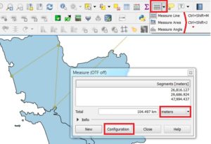 Attributes Toolbar in QGIS - Measurement - Identify - Attribute Table ...