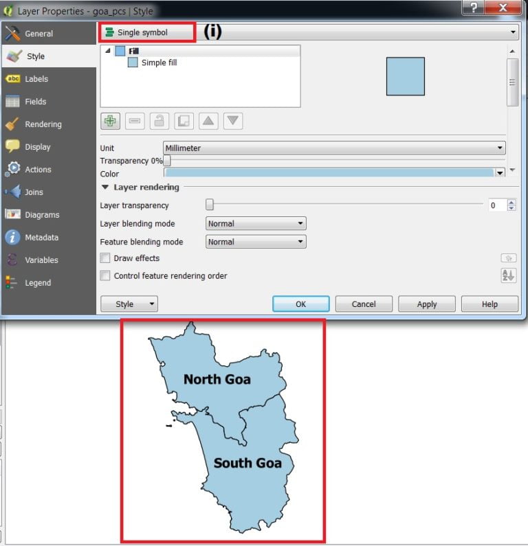 How to Add Label in QGIS? - Label and Style - GISRSStudy