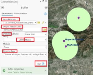 Create Buffer in ArcGIS Pro - Proximity Analysis - GISRSStudy