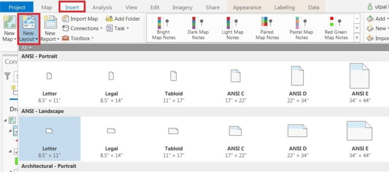 Create a Layout View in ArcGIS Pro - GISRSStudy