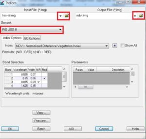 NDVI Formula & Full Form- NDSI, NDBI, SAVI - Erdas Imagine - GISRSStudy