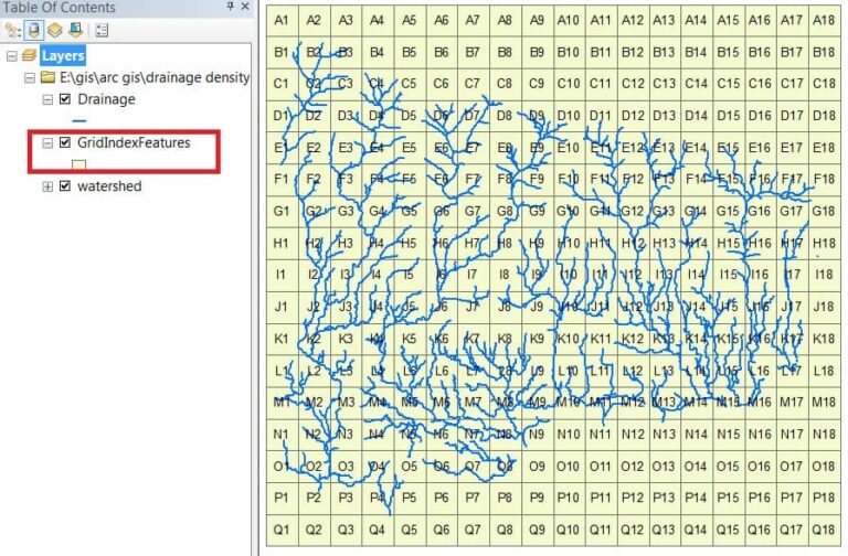 How to Calculate Drainage Density in ArcGIS - Drainage Density Formula
