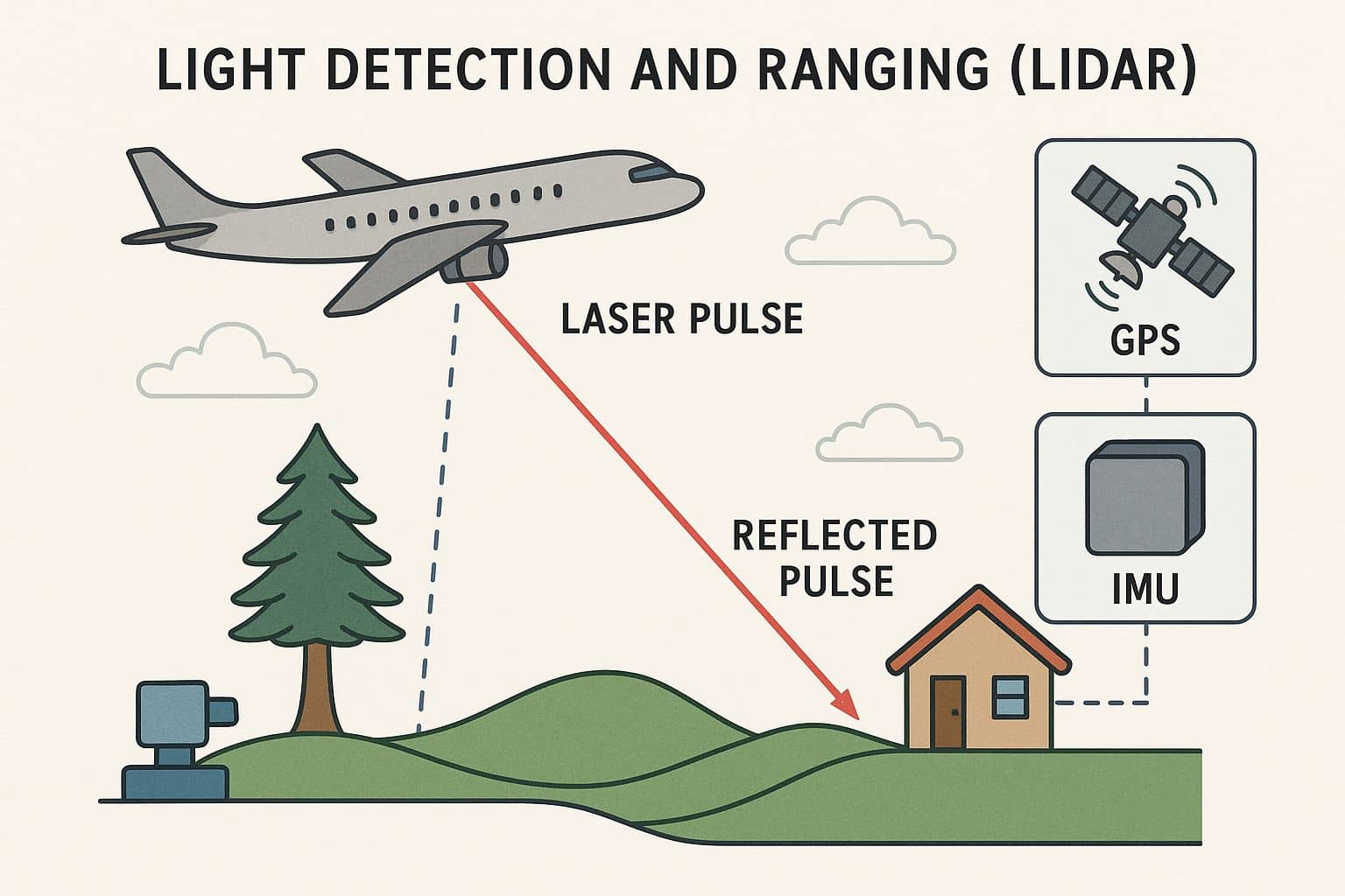 What Is LiDAR? (Light Detection And Ranging) - Uses of Lidar - GISRSStudy
