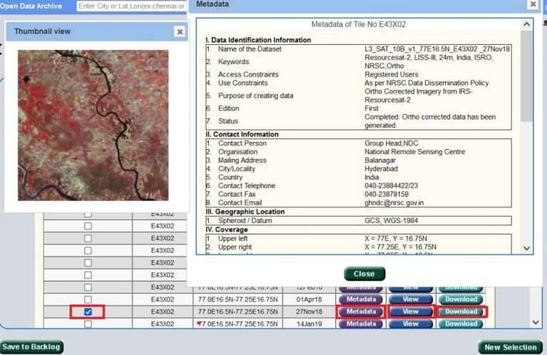 Bhuvan NRSC Data Download for Free- GISRSStudy