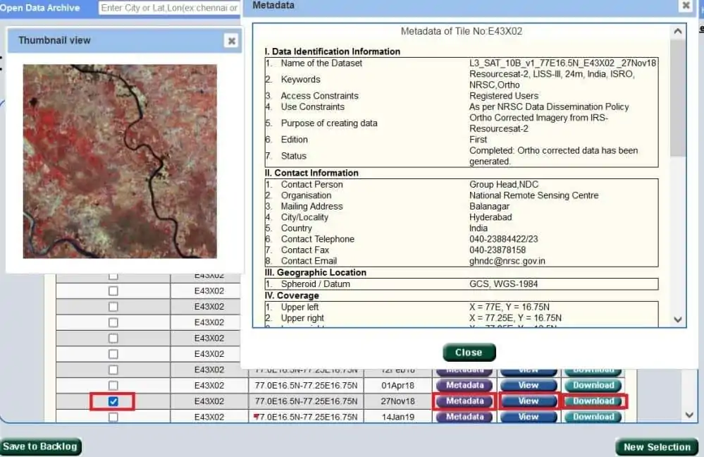 Bhuvan NRSC Data Download for Free- GISRSStudy