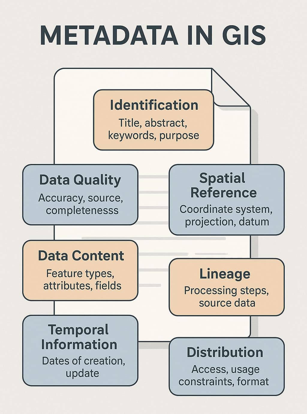 What Is Metadata? - Example of Metadata in GIS & Remote Sensing- GISRSStudy