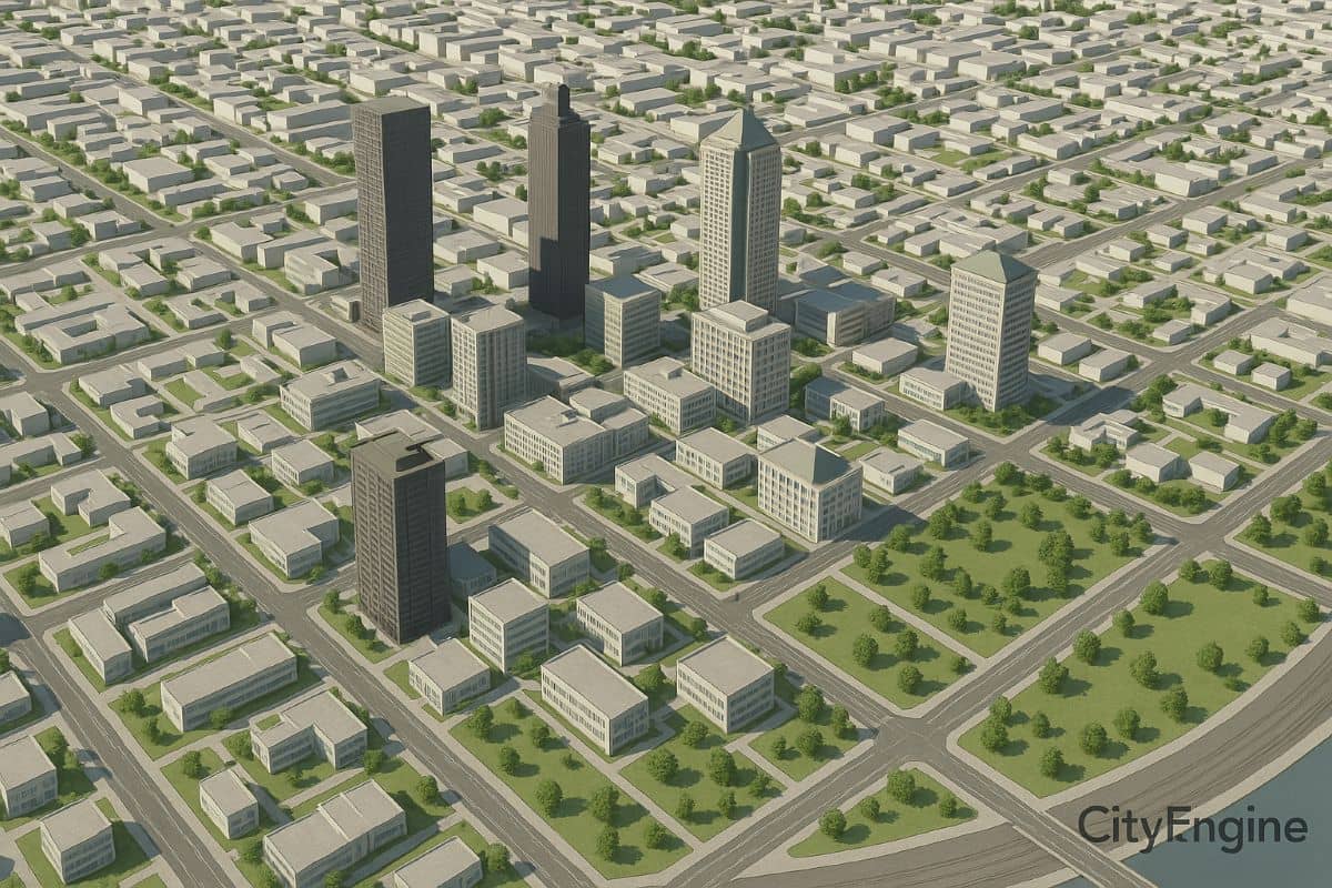 ArcGIS CityEngine - Download - Create a Project - GISRSStudy