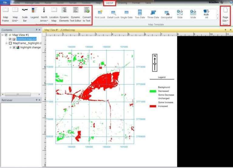 Map Composition in Erdas Imagine - GISRSStudy