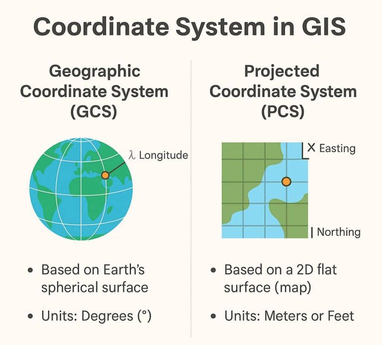 Coordinate System in GIS: From Latitude to Longitude- GISRSStudy