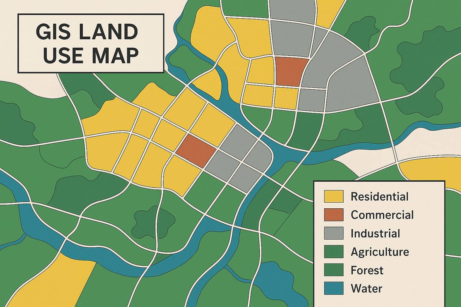 Land Use Mapping in GIS - Esri Global Land Cover Map - GISRSStudy