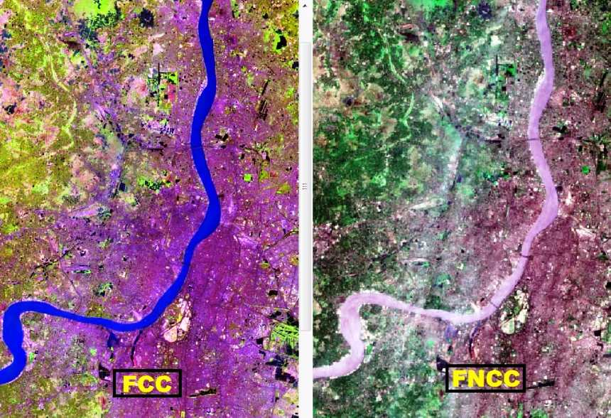 False Color Composite FCC Remote Sensing GISRSStudy False Color Composite FCC Remote Sensing GISRSStudy