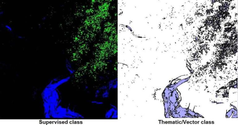 Post Image Processing - Post Classification Vectorization - GISRSStudy