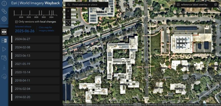 Esri World Imagery Basemap - World Imagery Wayback - GISRSStudy