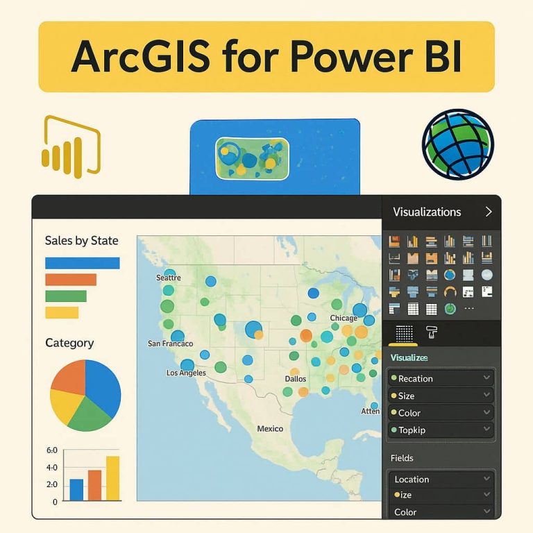 How ArcGIS for Power BI Converts Data into Strategic Decisions - GISRSStudy