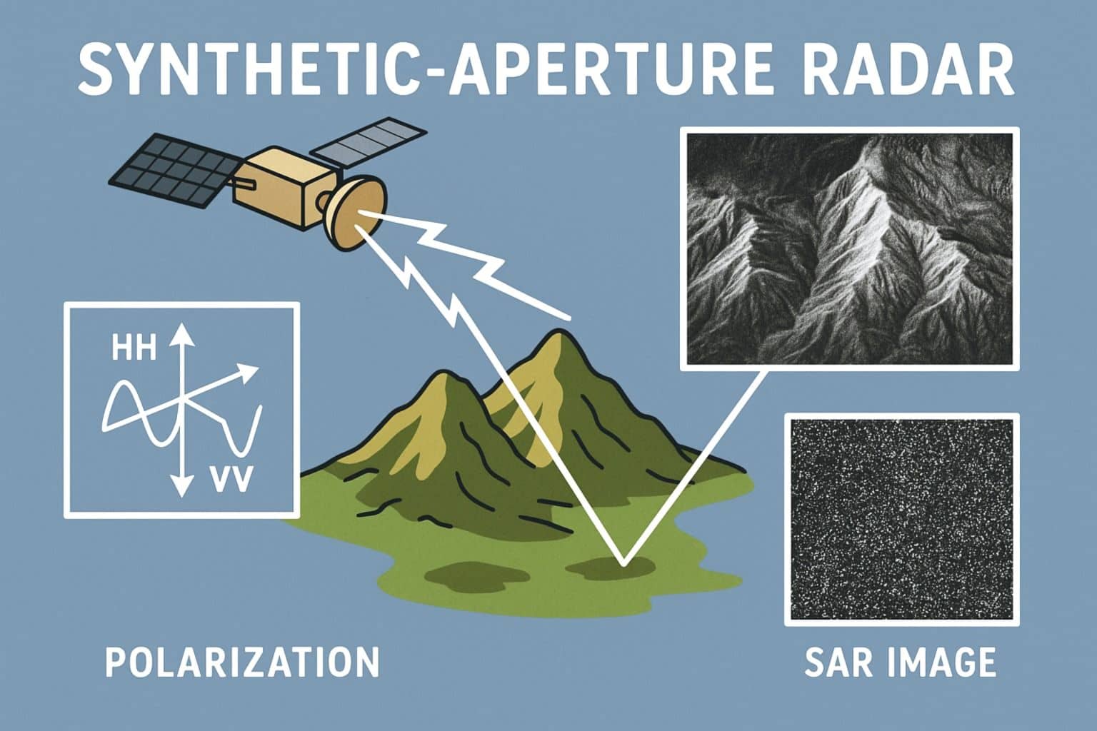 What Is Synthetic Aperture Radar? - SAR Data Processing - GISRSStudy