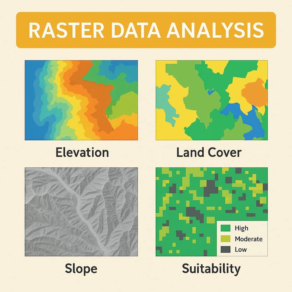 What is Raster Data Analysis? - Raster Analysis in ArcGIS - GISRSStudy What is Raster Data Analysis? - Raster Analysis in ArcGIS - GISRSStudy