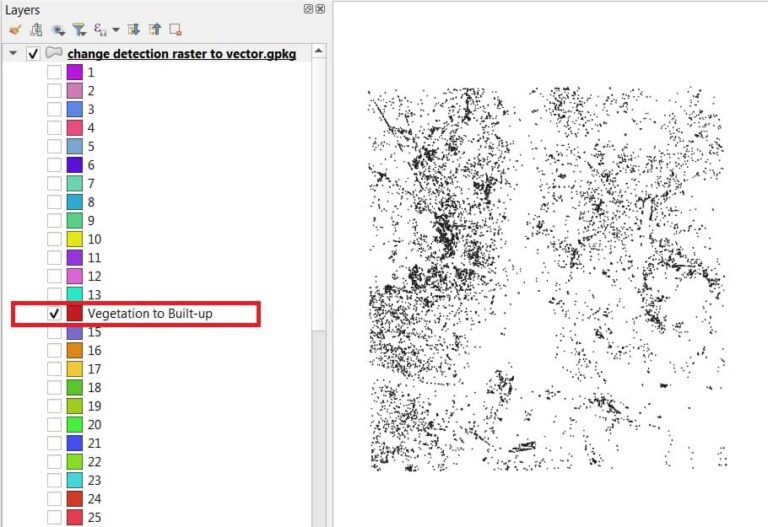 Change Detection QGIS - GISRSStudy