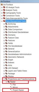 How to Change Projection in ArcGIS - Convert GCS to PCS - GISRSStudy