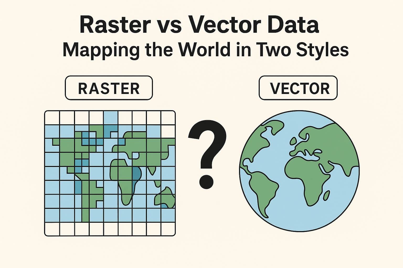 What Is Vector Data? - Vector Data Format in GIS - GISRSStudy